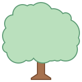 Oak Tree icon in Windows Metro Style