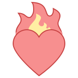 Fire heart Icons – Download for Free in PNG and SVG