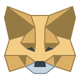 Metamask Logo icon in Hand Drawn Style
