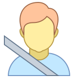 Passenger icons in All style for graphic & UI design