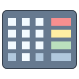 Keypad Icons – Download for Free in PNG and SVG
