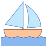 Sail Boat icon in Windows Metro Style