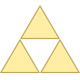 Triforce icon in Office L Style