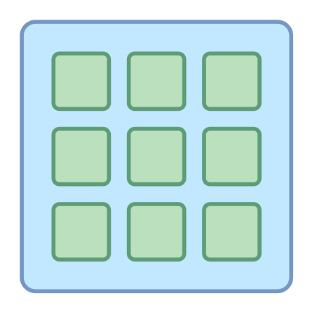 Data Grid icon in Office L Style