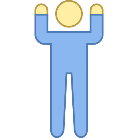 Arms Up icon in Office L Style