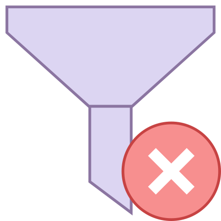 Clear Filters icon in Office L Style