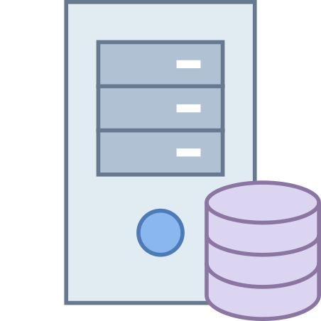 Database Server icon in Office L Style