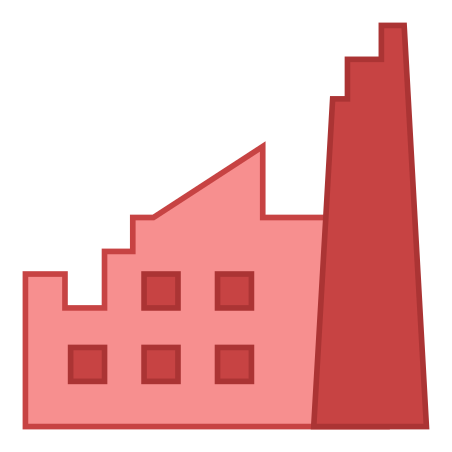 Factory Breakdown icon in Office L Style