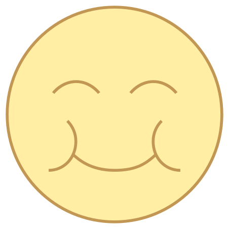 Fat Emoji icon in Office L Style