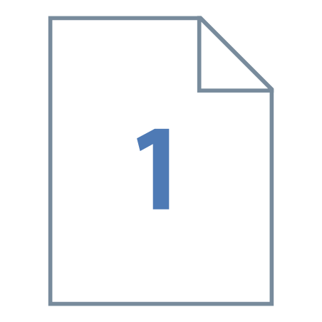 One Page icon in Office L Style