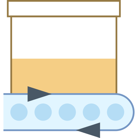 Production Rework In Progress icon in Office L Style