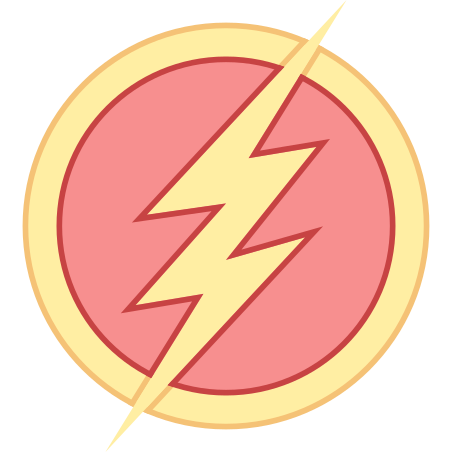 The Flash Sign icon in Office L Style
