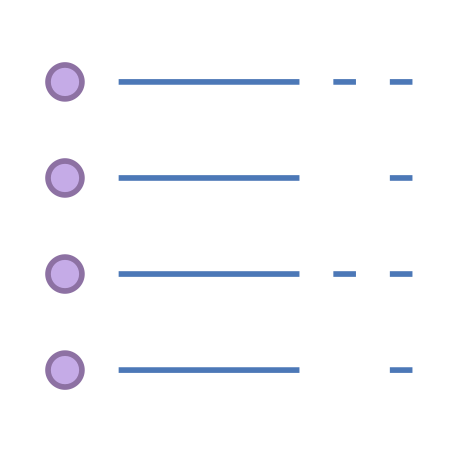 Transaction List icon in Office L Style