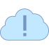 Error Cloud icon in Office L Style