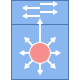 Data Center Switch icon in Office L Style