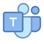 Microsoft Teams 2019 icon in Office S Style