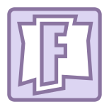 Fortnite icon in Office S Style