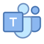 Microsoft Teams 2019 icon in Office S Style