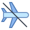 Airplane Mode Off icon in iOS Style