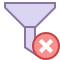 Clear Filters icon in Cute Outline Style