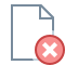 Delete File Icon - Free Download, PNG and Vector
