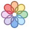 iOS Photos icon in Color Style