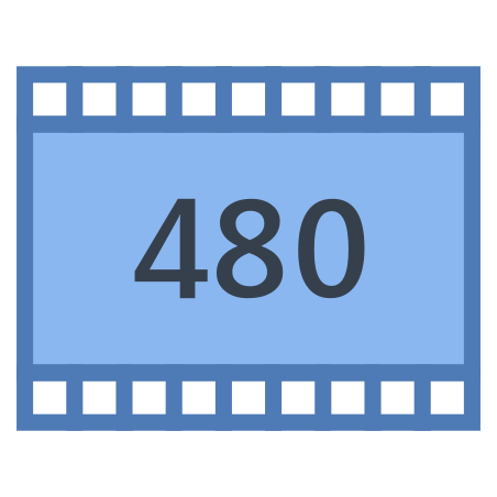 480p icon in Office S Style