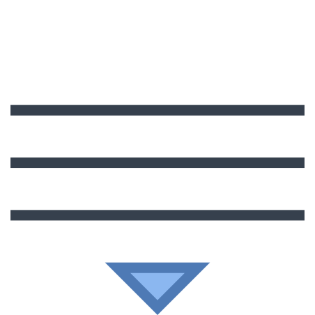 Drag List Down icon in Office S Style