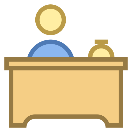 Front Desk icon in Office S Style