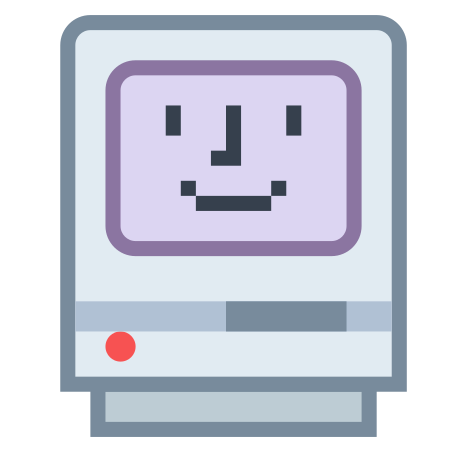 Happy Mac icon in Office S Style