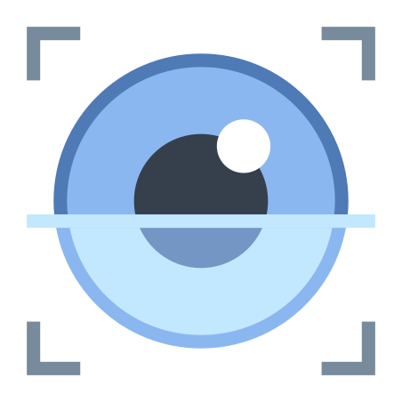 Iris Scan icon in Office S Style