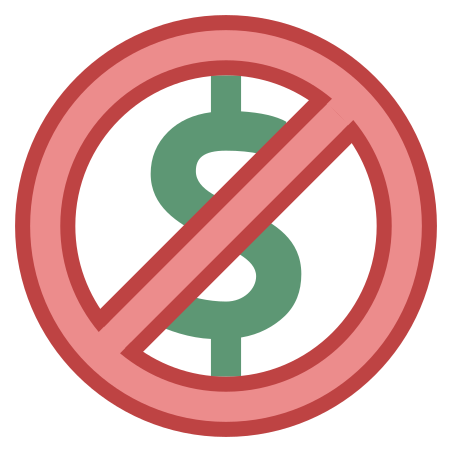 No Hidden Fees icon in Office S Style