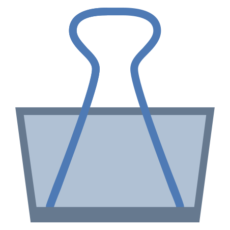 Paper Clamp icon in Office S Style