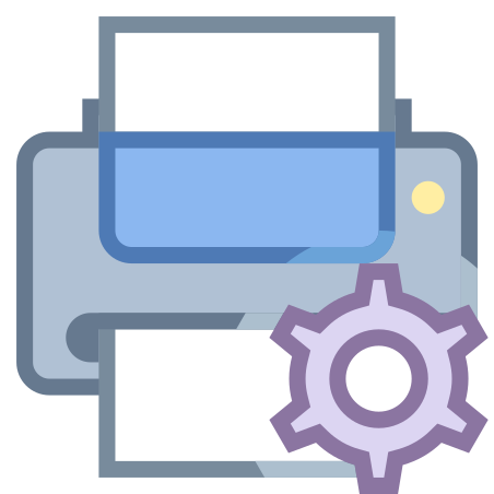Printer Maintenance icon in Office S Style