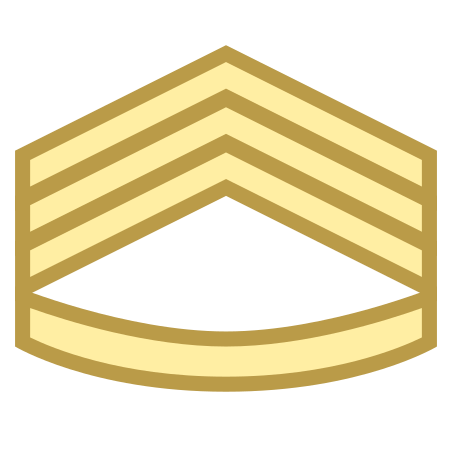 Staff Sergeant SSG icon in Office S Style