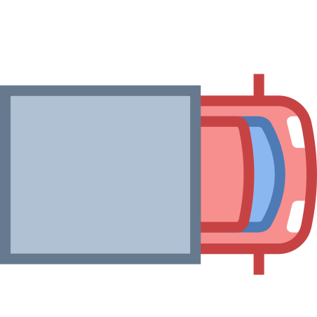Truck Top View icon in Office S Style