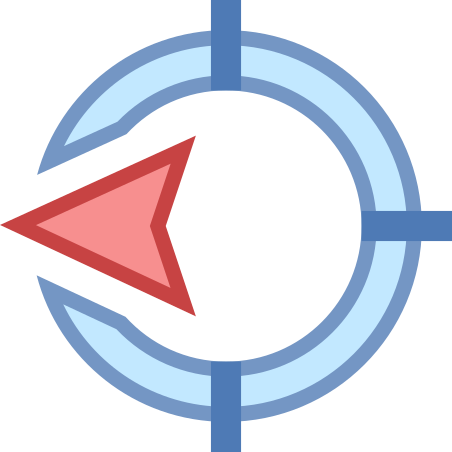 West Direction icon in Office S Style