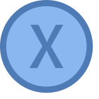 Xbox X icon in Office XS Style