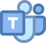 Microsoft Teams 2019 icon in Office XS Style
