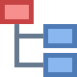 Tree Structure icon in Office XS Style