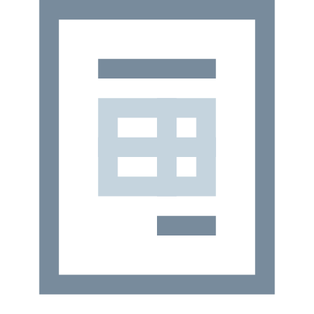 Invoice icon in Office XS Style