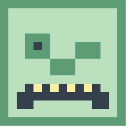 Minecraft Zombie icon in Office XS Style