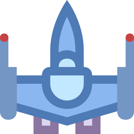 Space Fighter icon in Office XS Style