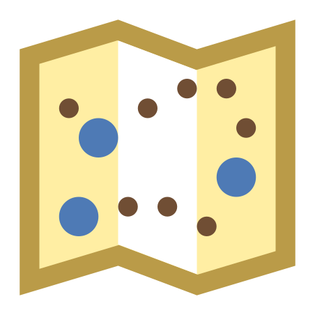 Waypoint Map icon in Office XS Style