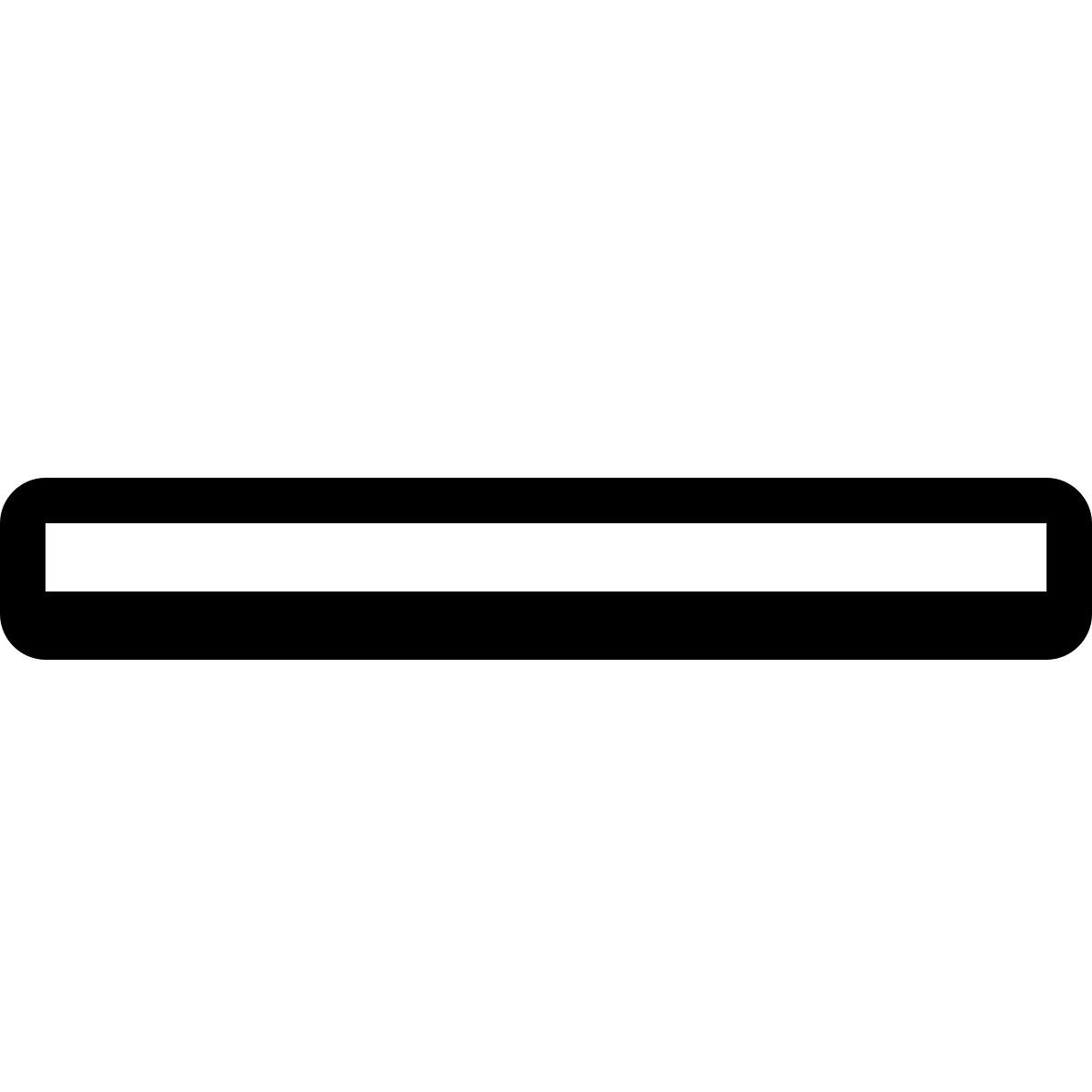 White Horizontal Line PNG for Web Design