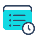 Timesheet icon in Parakeet Style