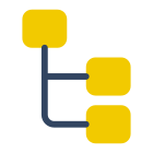 Tree Structure icon in Parakeet Style