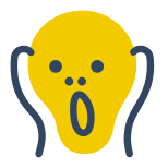 Edvard Munch icon in Parakeet Style