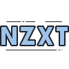 NZXT icon in Color Hand Drawn Style