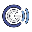GCash icon in Color Hand Drawn Style